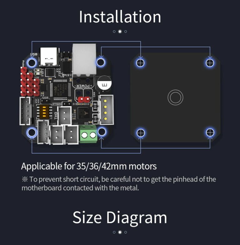 BIGTREETECH EBB 42 CAN Bus Expansion Board with MAX31865 - OneTwo3D